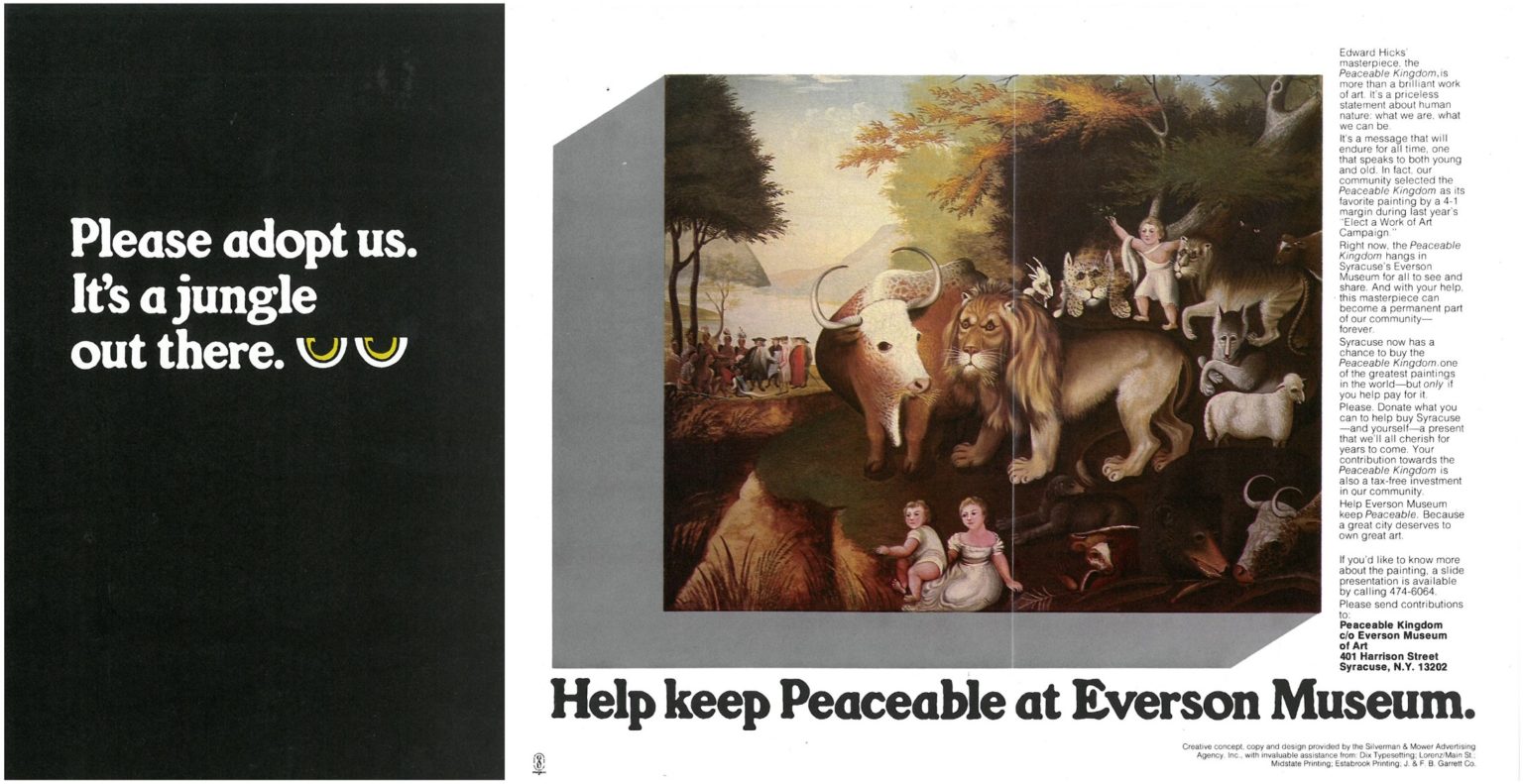 Object of the Week: The Peaceable Kingdom, by Edward Hicks - Everson ...